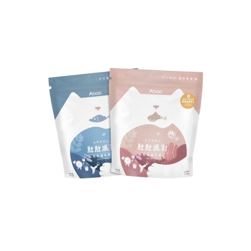 【Abao】肚肚派對無穀貓飼料系列1.5kg - Fuzz'n'cuddle